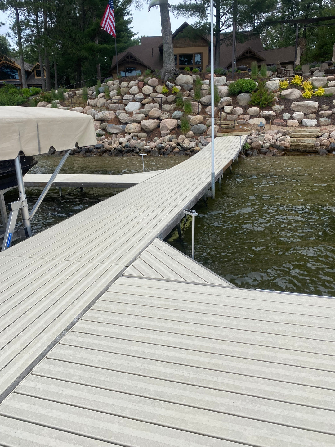 Solar Dock Side Mount Light – SunTino Solar Lights