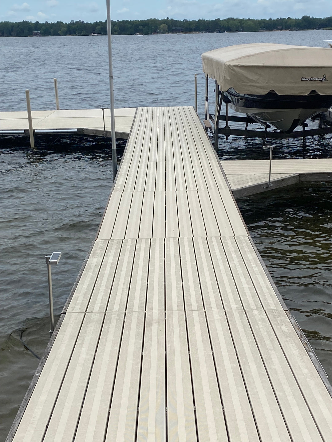 Solar Dock Side Mount Light – SunTino Solar Lights